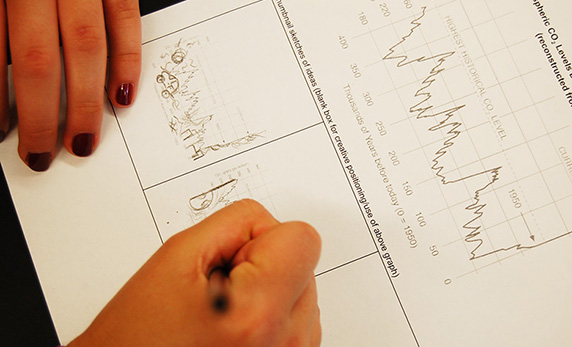 Illustrated Graphs: Using Art to Enliven Scientific Data - Science Friday