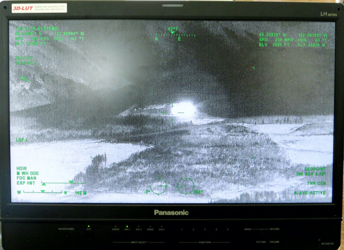 Thermal Imaging The Intense Heat Of Wildfires From Above