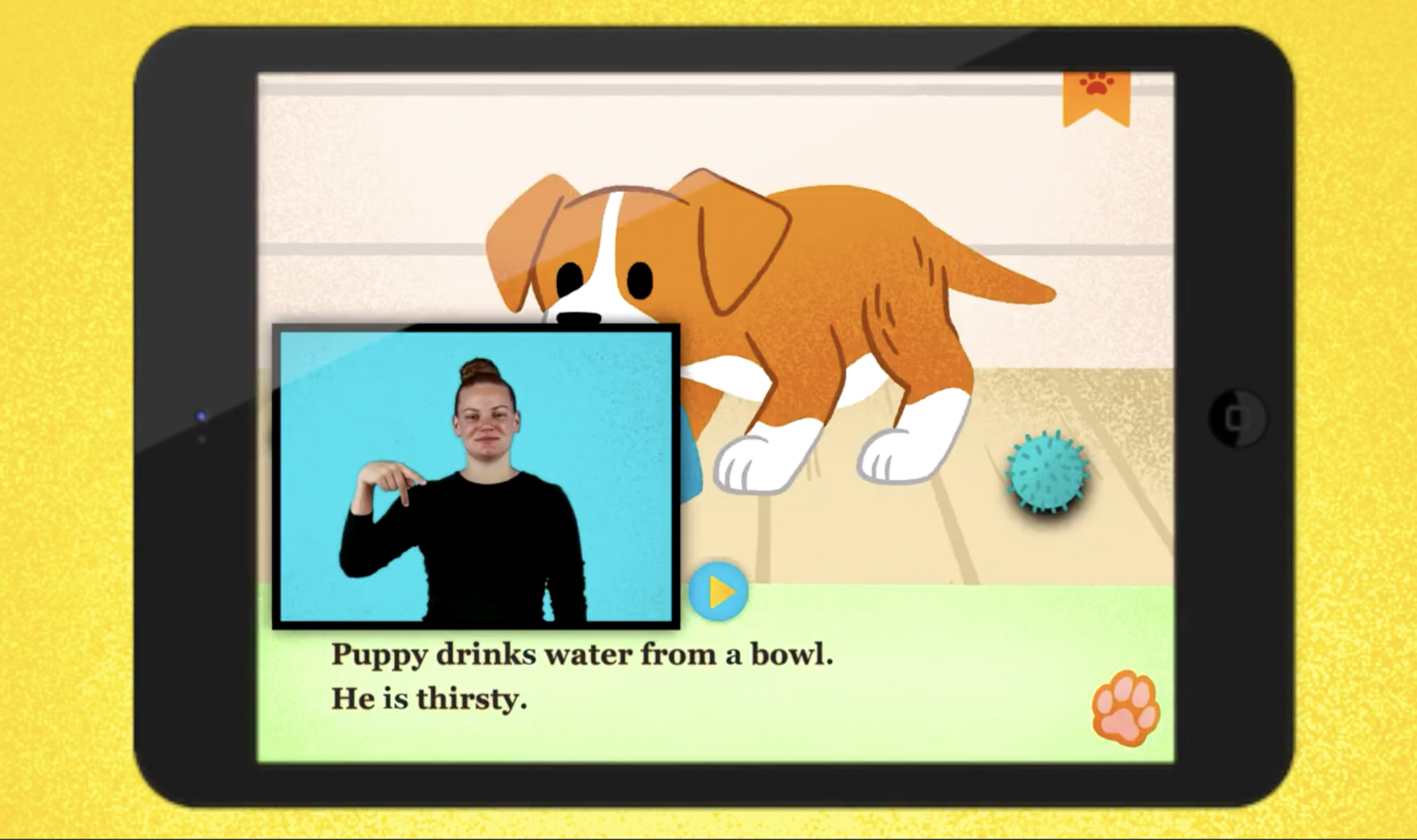 How Signing Characters Help Deaf Children Learn Language