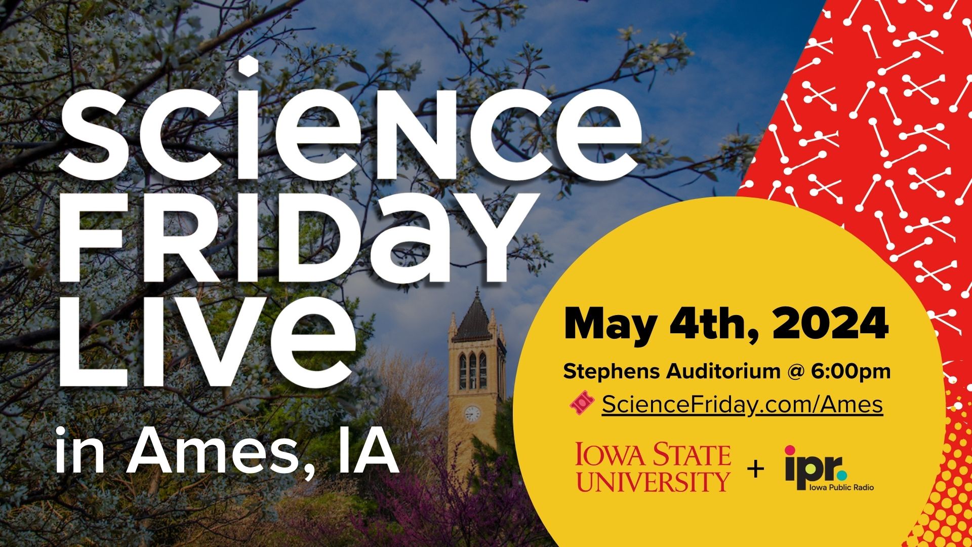 SciFri Live Is Heading To Ames, Iowa!