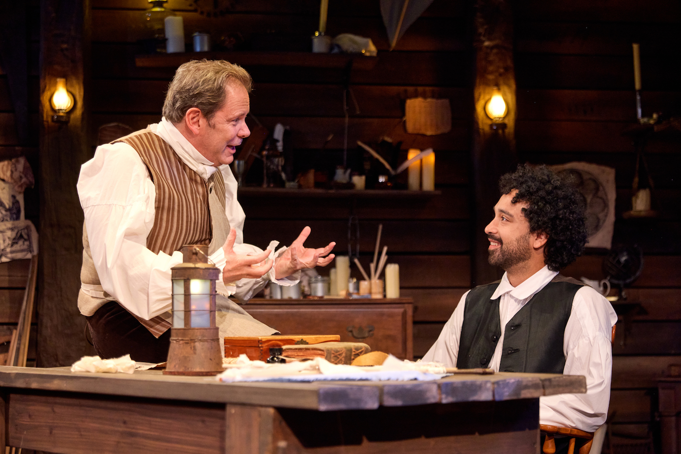 Benjamin Franklin And The American Experiment Collide On Stage