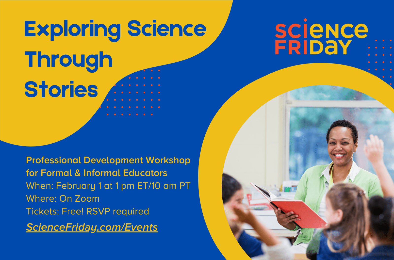 Educator Workshop: Exploring Science Through Stories
