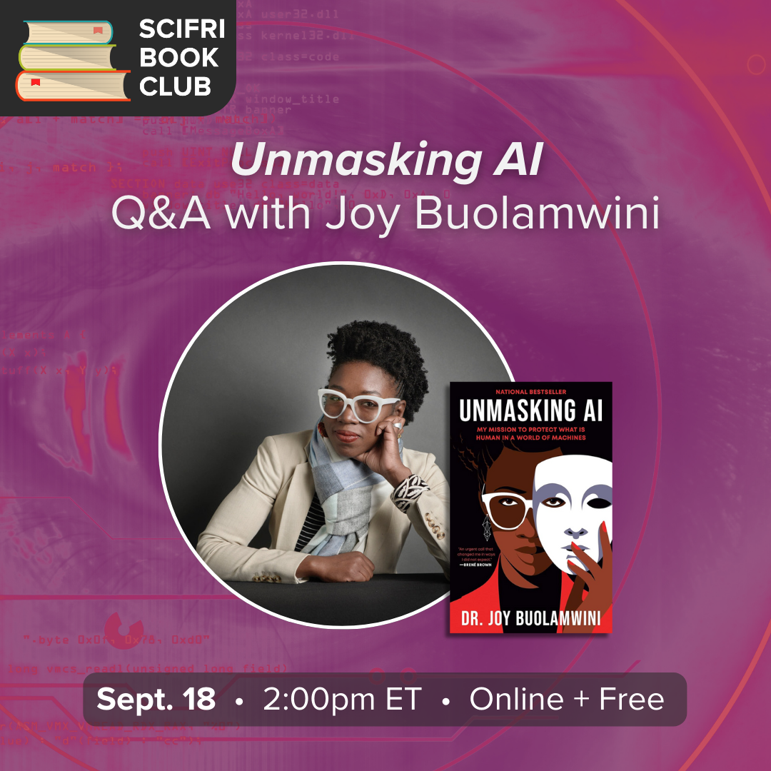 Read 'Unmasking AI' With The SciFri Book Club!