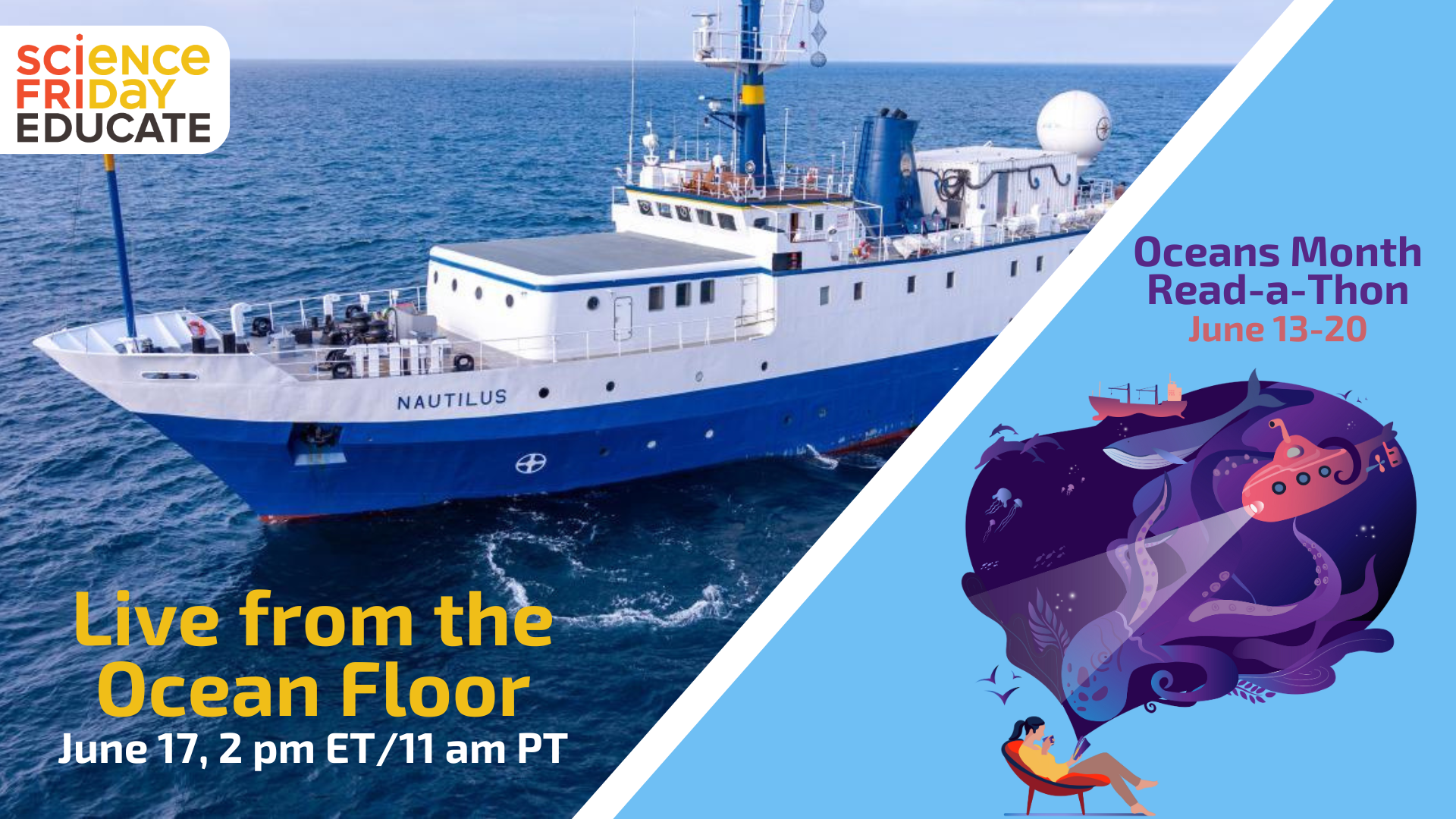 Adventure Is Calling: Dive Into Oceans Month - Science Friday