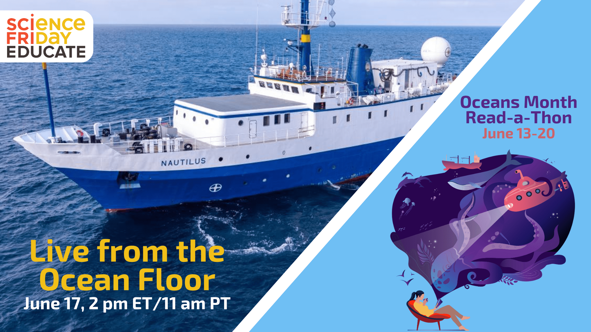 Adventure Is Calling: Dive Into Oceans Month - Science Friday